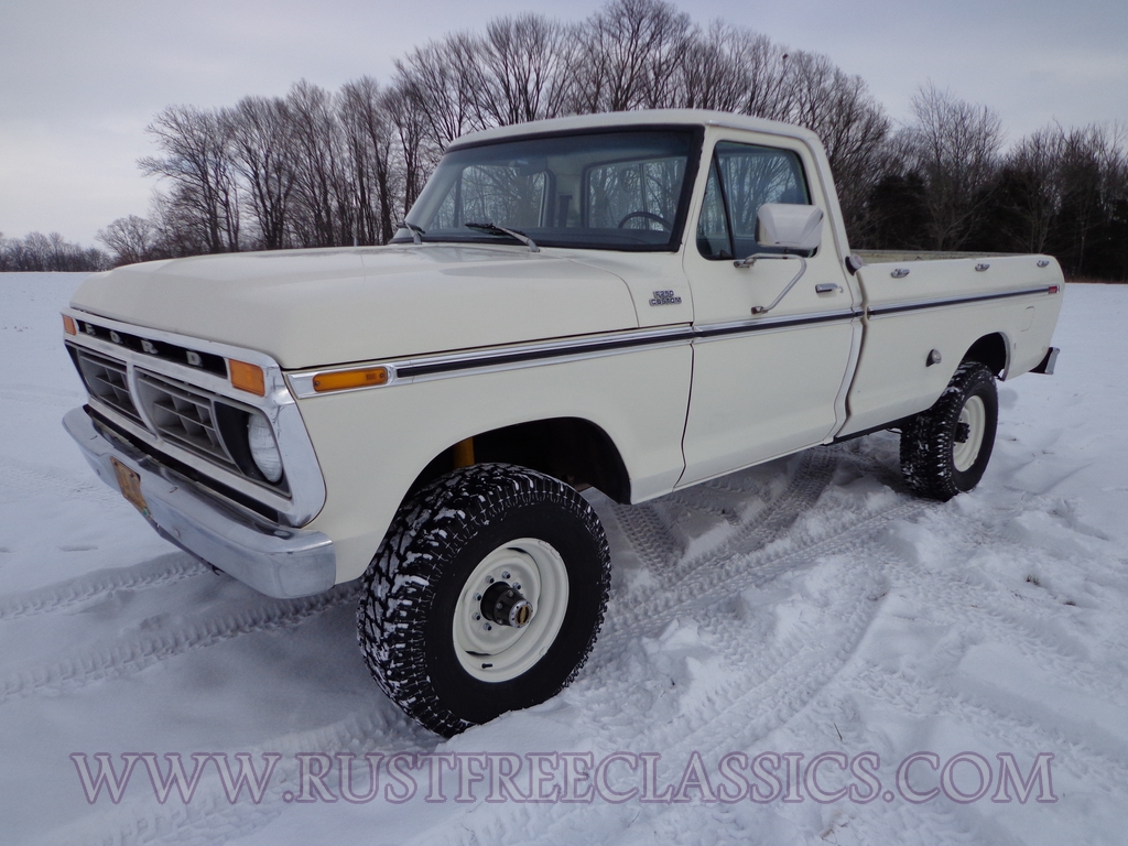 1977 F250 Highboy white 400 AT survivor